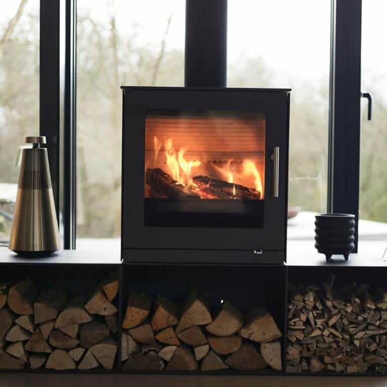 Rais Q-Tee 2 Wood Stove - Cube Design - WB Stoves